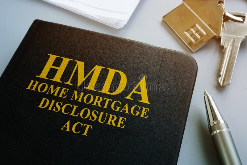 Home Mortgage Disclosure Act HMDA on the Desk Stock Photo - Image of ...