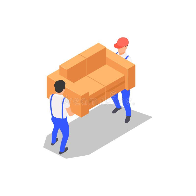 Home movers #2 stock illustration. Illustration of organization - 347538