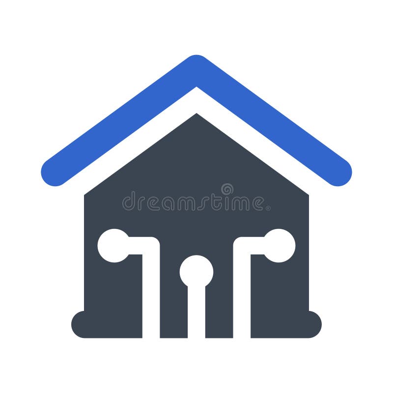 Home networking icon stock vector. Illustration of interlinked - 277374062