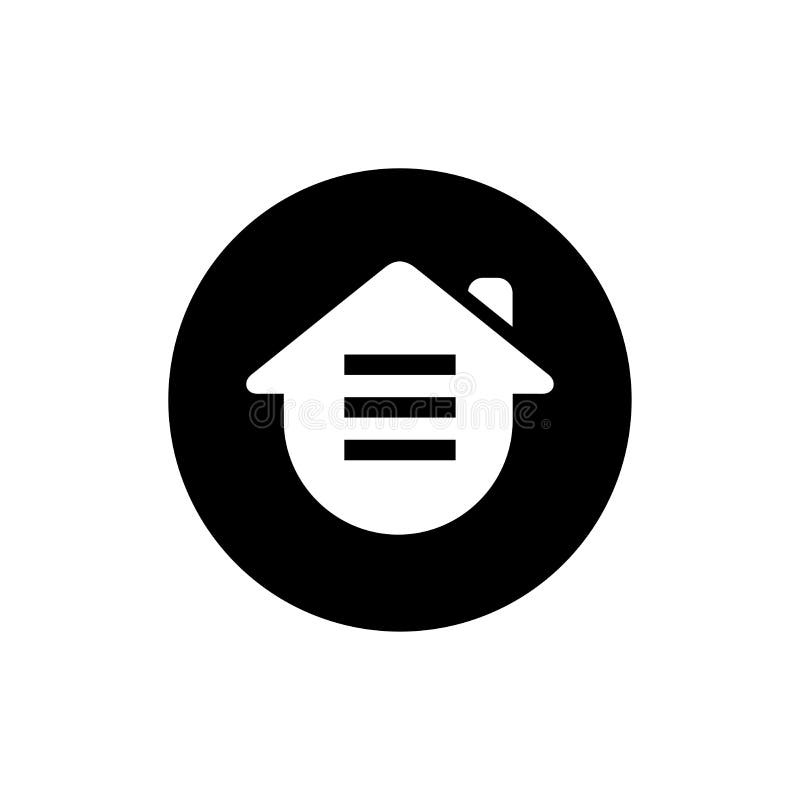 Home Notes Logo Icon Template, House and Text Logo Combination Stock ...