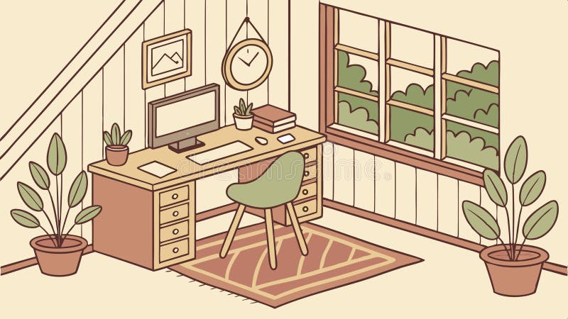 Remote Desk Setup Stock Illustrations – 6,335 Remote Desk Setup Stock ...