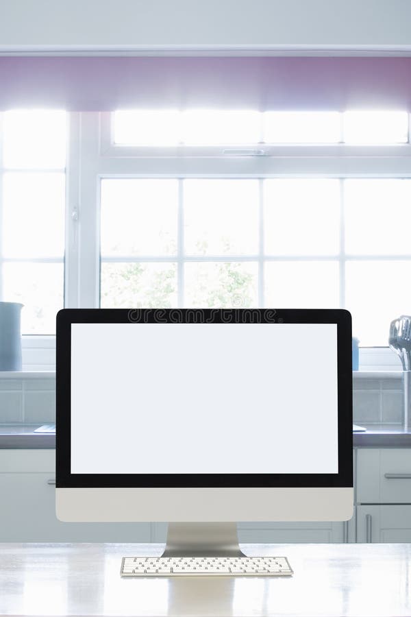 Home Office Interior Set Up Stock Image - Image of indoors, portrait ...