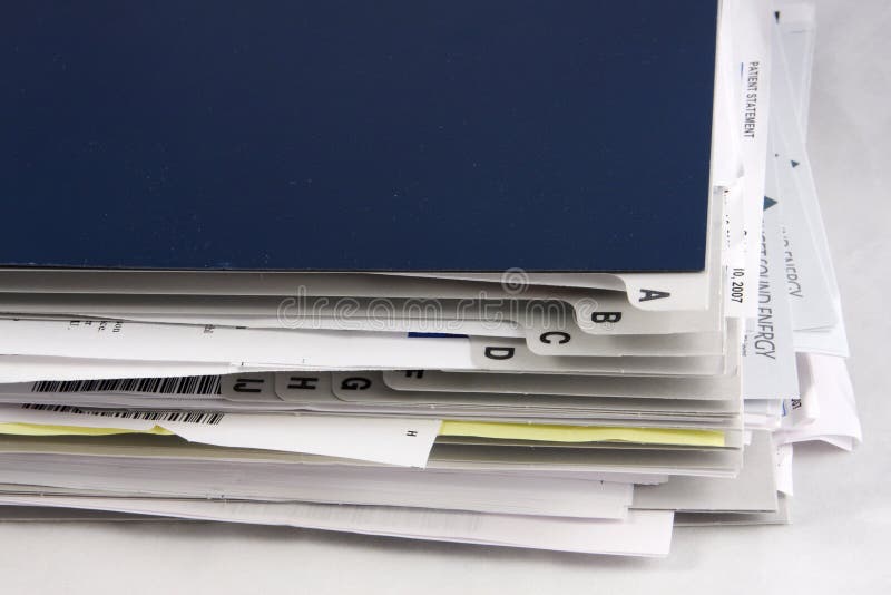 Home office paper filer stock photo. Image of filer, portfolio - 4168982