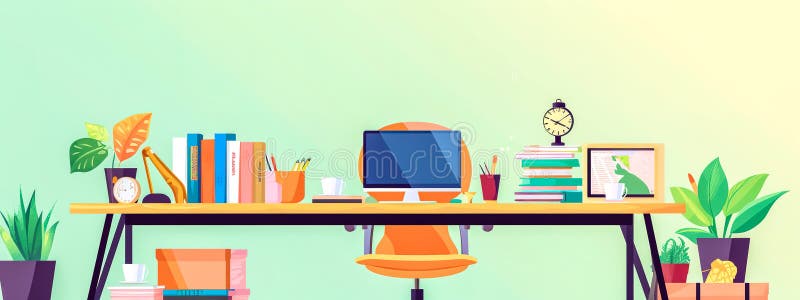 Home Office, Remote Work Online from Home. Communication and Sharing ...