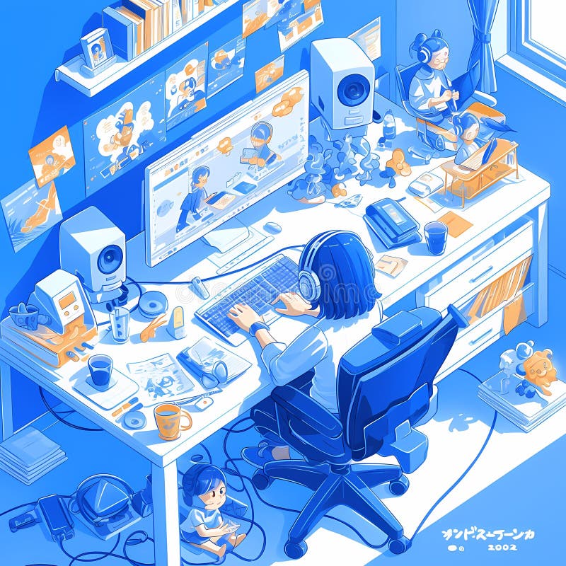 The Home Office - a Space for Creativity and Productivity Stock ...