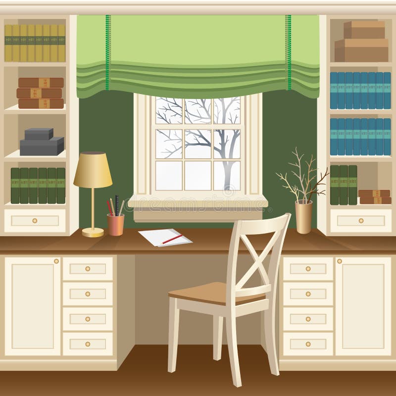 Cartoon Study Room Stock Illustrations – 13,319 Cartoon Study Room ...