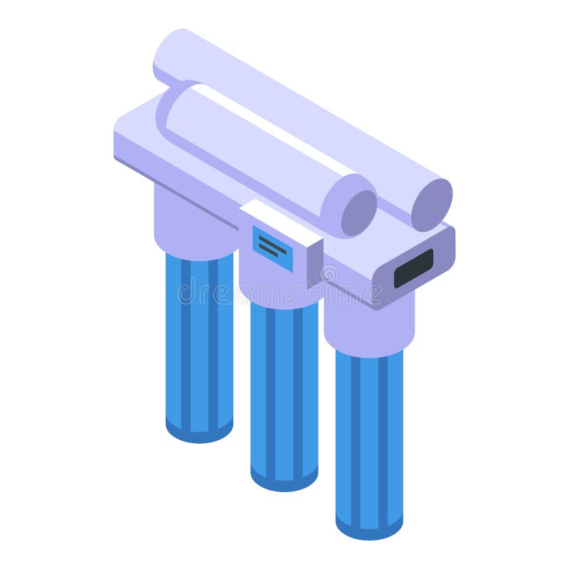 Home Osmosis System Icon Isometric Vector. Water Filter Stock Vector ...