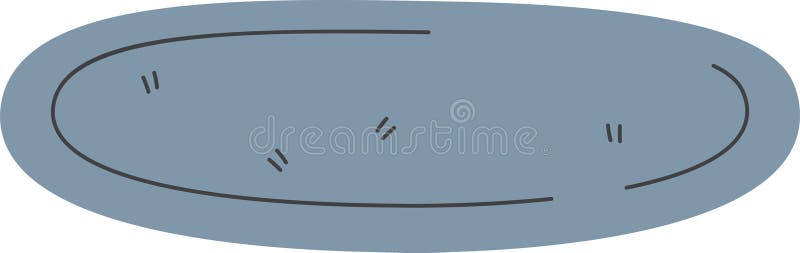 Oval Rug Carpet stock vector. Illustration of decoration - 303791279