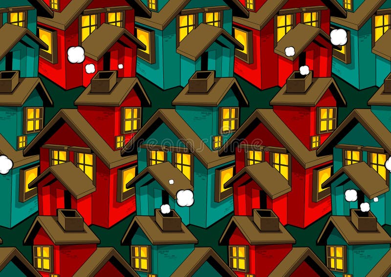 Home pattern 11 stock vector. Illustration of house - 202242675