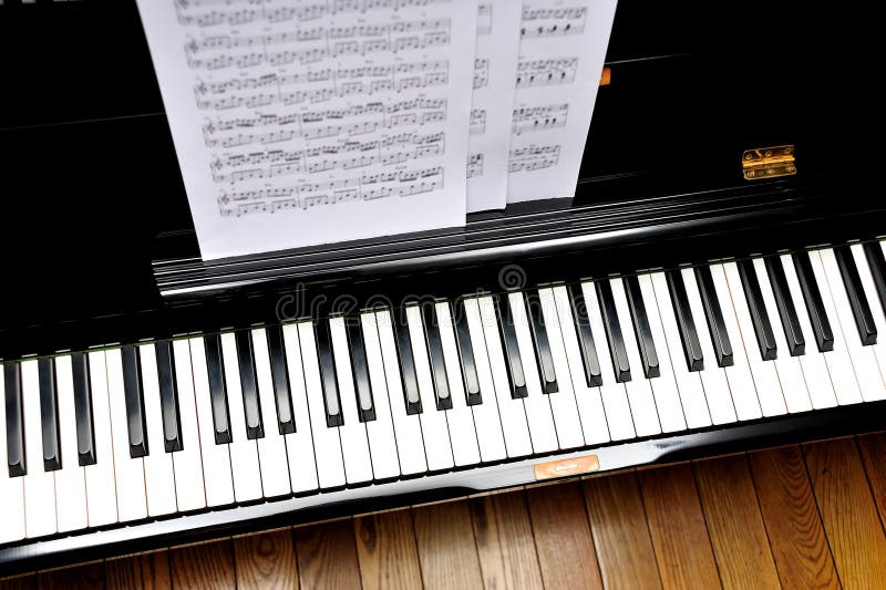 Home piano stock image. Image of melodic, note, string - 25152275