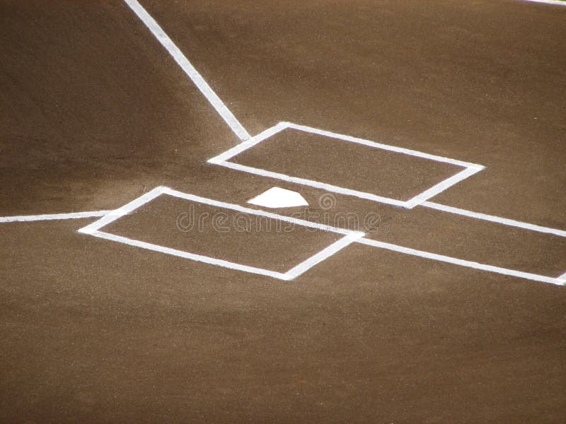 Home Plate stock photo. Image of home, lines, chalk, batters - 4935552
