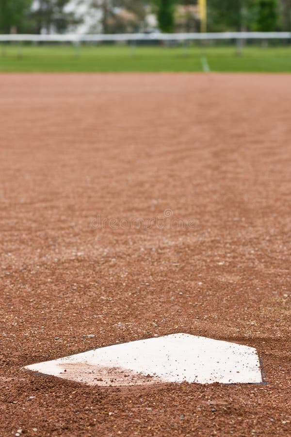 Baseball diamond at night stock photo. Image of game - 13643410