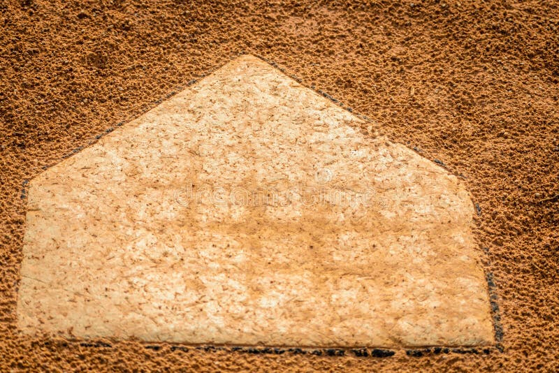 Home plate in the field stock image. Image of field, view - 94598885