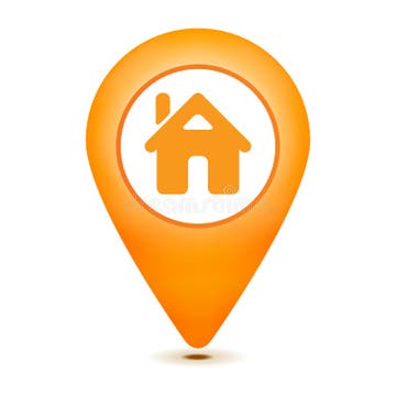 Home pointer icon stock vector. Illustration of advertising - 28781171