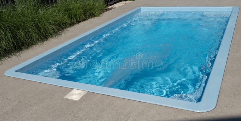 In the Home Pool, the Counter-current System is Turned on, Making it an ...