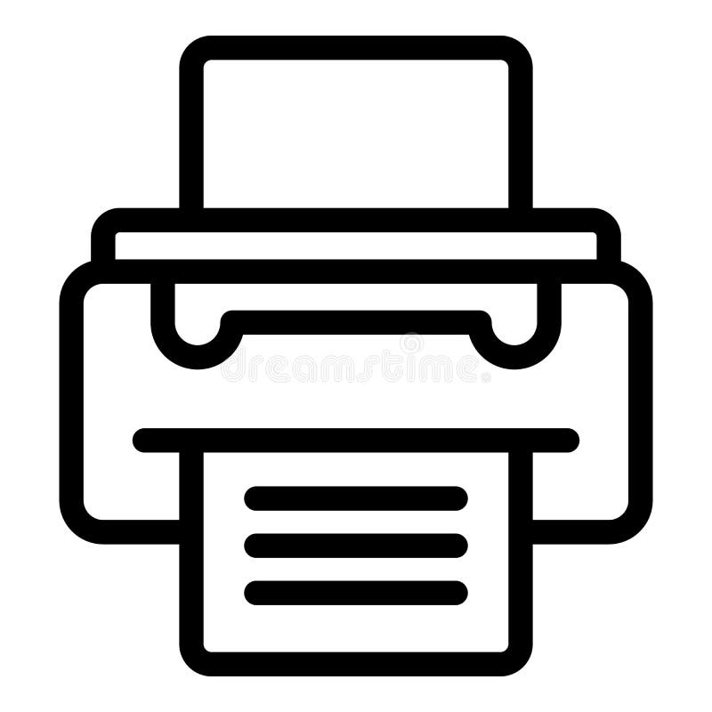 Printer Toner Vector, Printer Cartridge Silhouette Logo Stock ...