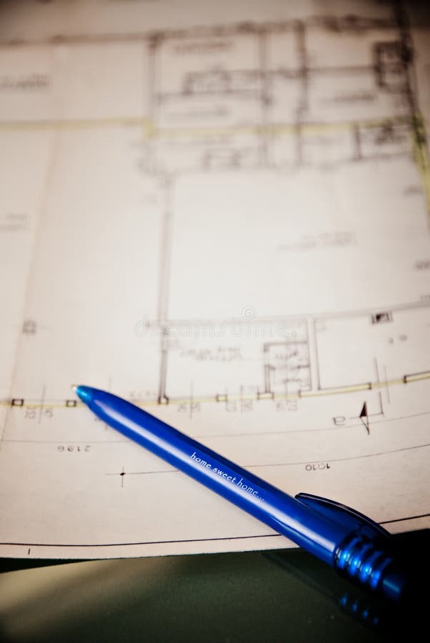 Home project with pen stock photo. Image of expenses - 23610952