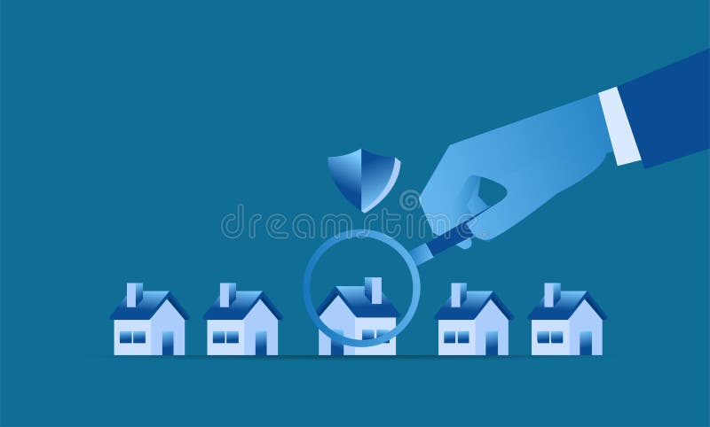 Home Protection Big Hand Holding Shield for Protecting Tiny House Stock ...