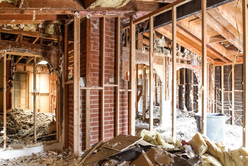 Home Reconstruction stock image. Image of fragment, planking - 99336419