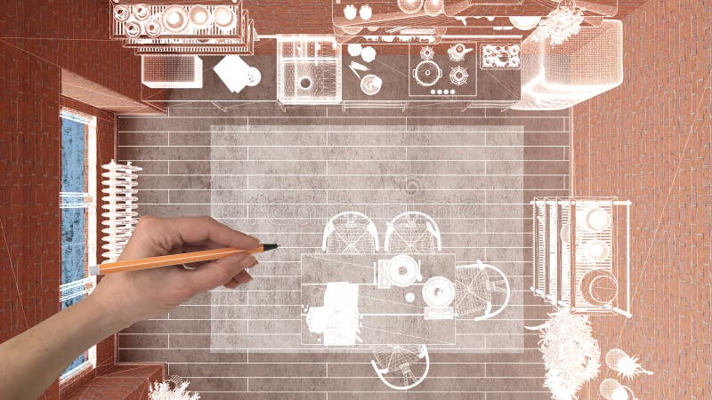 Home Renovation, House Development Concept Background, Interior Design ...