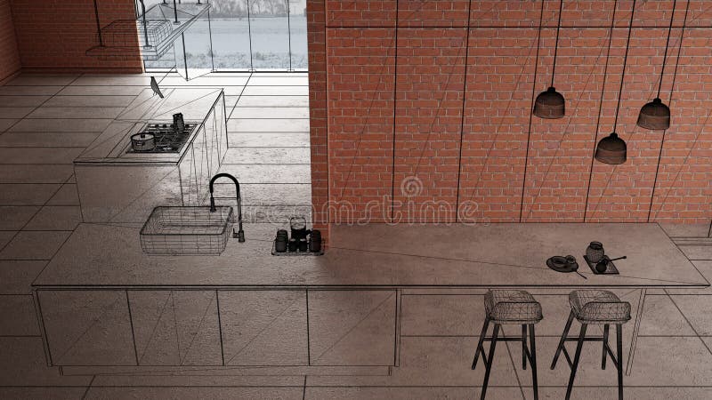 Home Renovation, House Development Concept Background, Interior Design ...