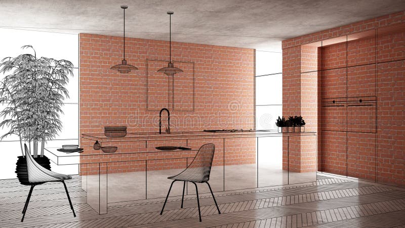 Home Renovation, House Development Concept Background, Interior Design ...