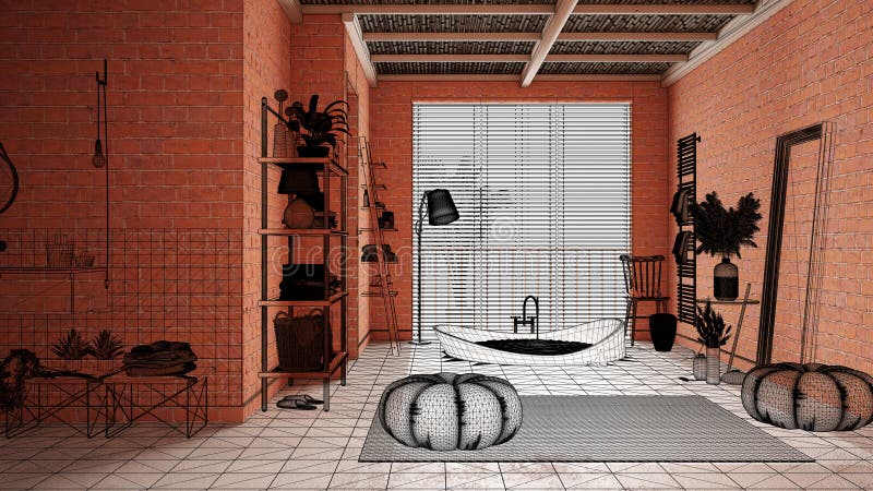 Home Renovation, House Development Concept Background, Interior Design ...