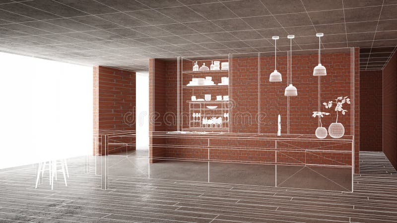 Home Renovation, House Development Concept Background, Interior Design ...