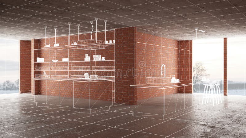 Home Renovation, House Development Concept Background, Interior Design ...