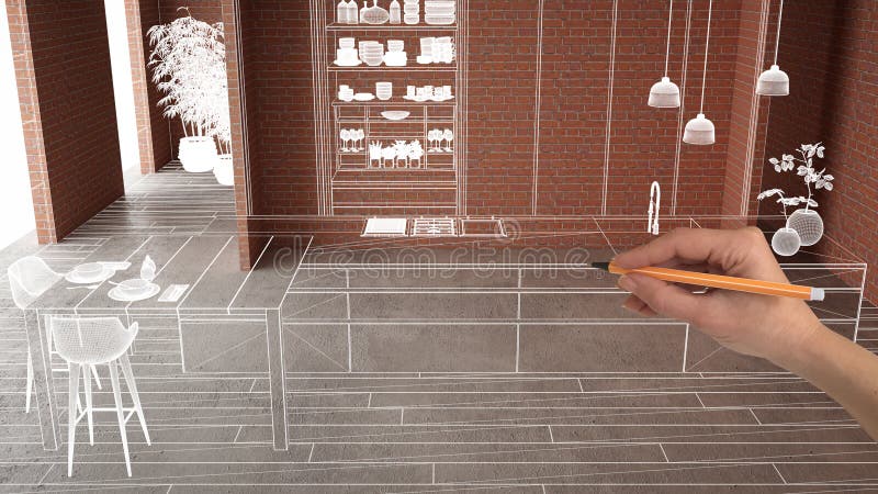 Home Renovation, House Development Concept Background, Interior Design ...