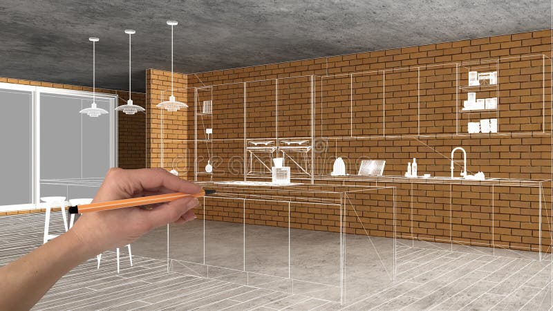 Home Renovation, House Development Concept Background, Interior Design ...