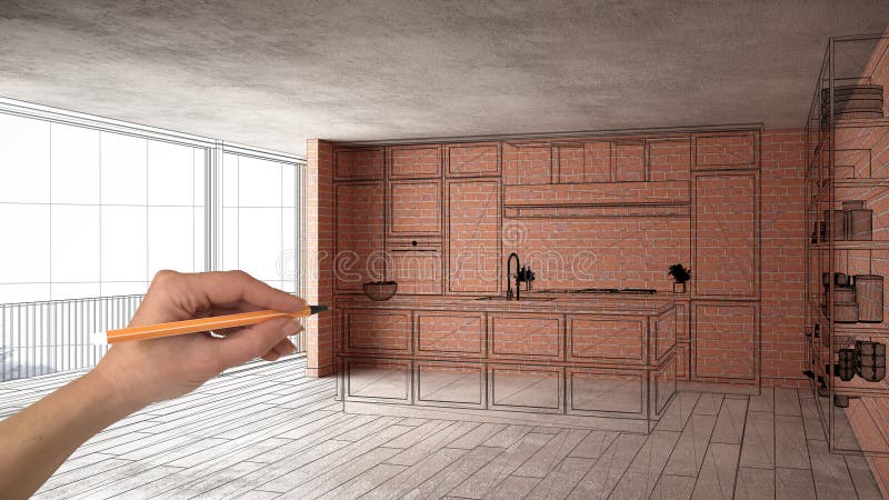 Home Renovation, House Development Concept Background, Interior Design ...