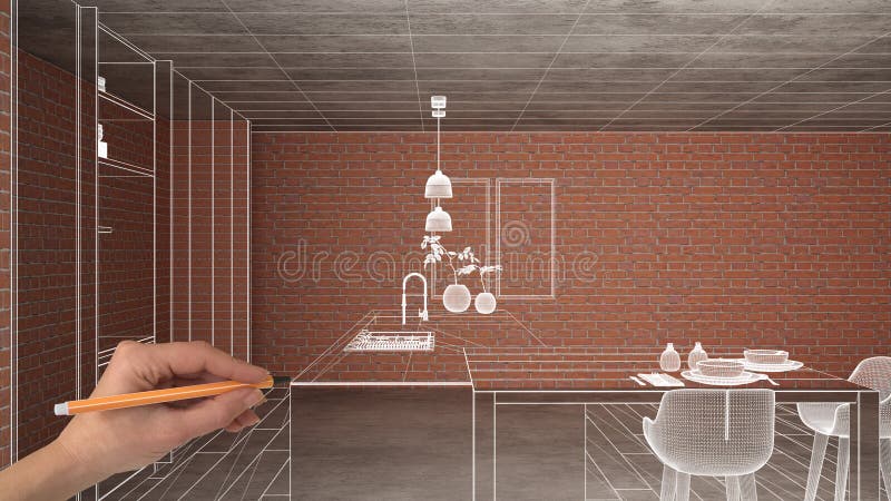 Home Renovation, House Development Concept Background, Interior Design ...