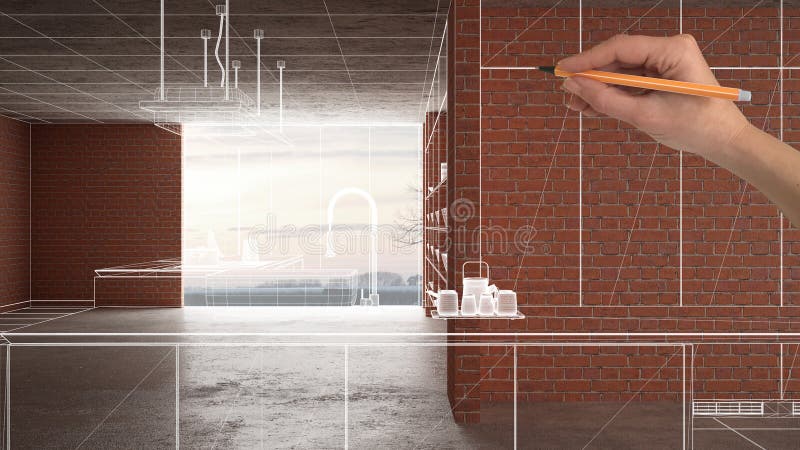 Home Renovation, House Development Concept Background, Interior Design ...