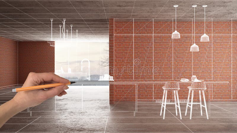 Home Renovation, House Development Concept Background, Interior Design ...