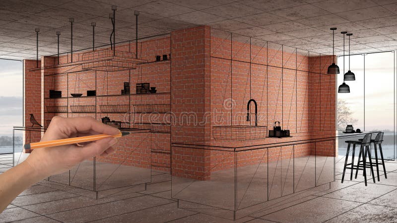 Home Renovation, House Development Concept Background, Interior Design ...