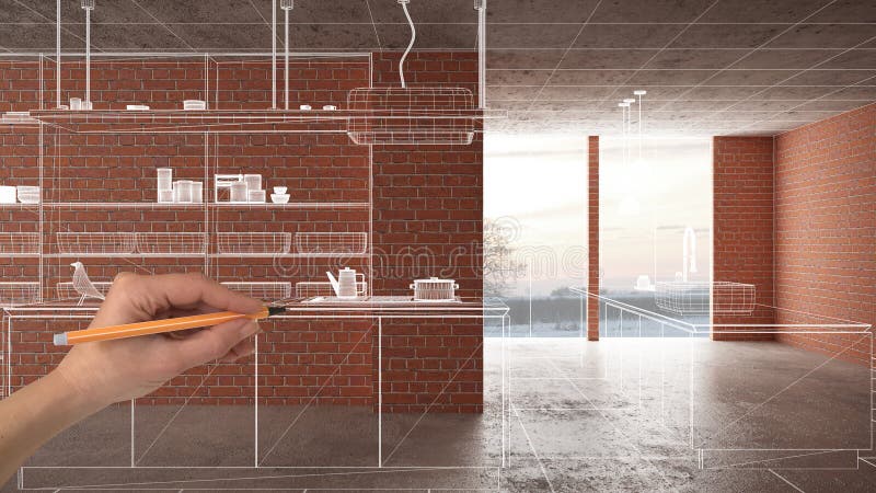 Home Renovation, House Development Concept Background, Interior Design ...