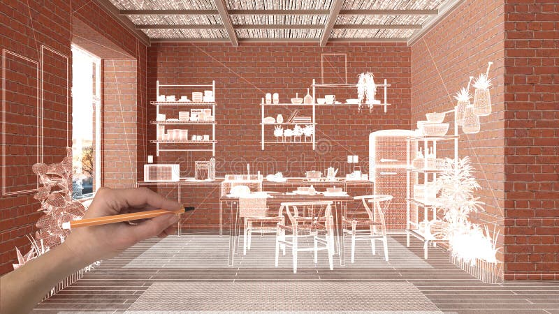 Home Renovation, House Development Concept Background, Interior Design ...