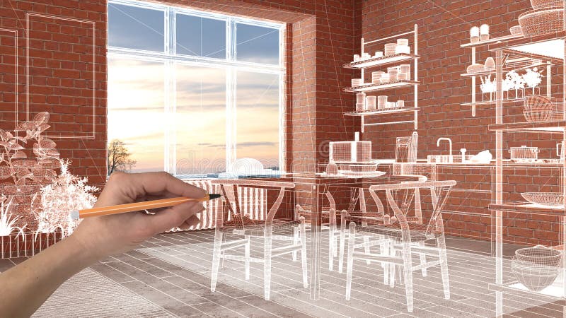 Home Renovation, House Development Concept Background, Interior Design ...