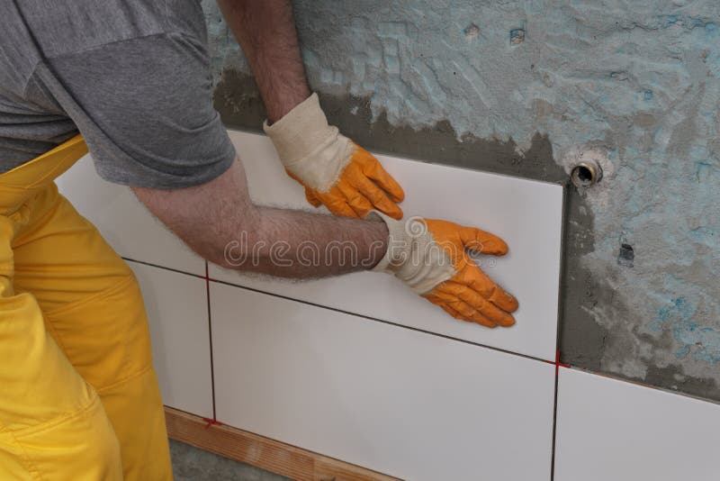 Home renovation, tiles stock image. Image of contractor - 223129705