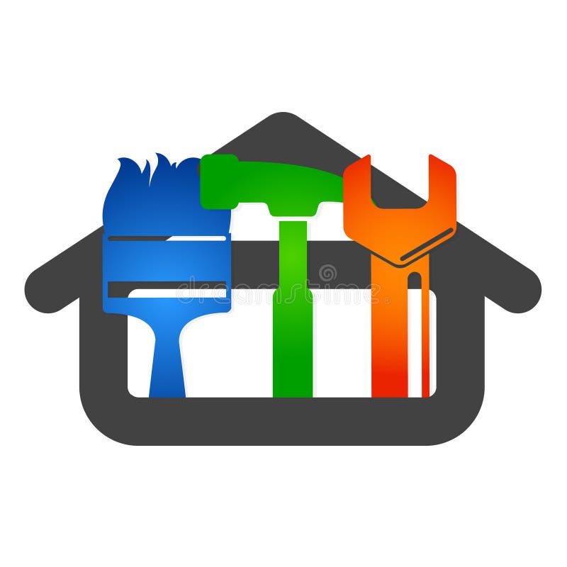 Home repair stock vector. Illustration of caretaker, improvement - 34179360