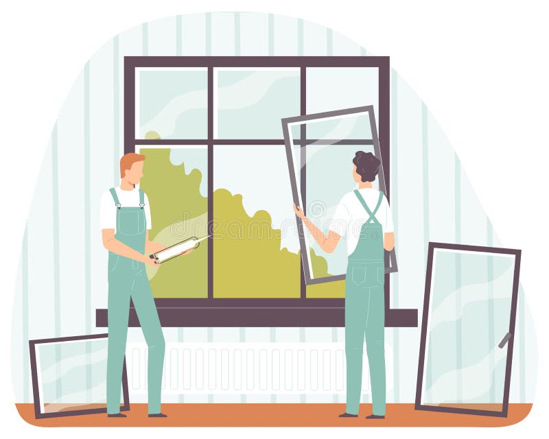 Install Plastic Windows Stock Illustrations – 92 Install Plastic Windows Stock Illustrations ...