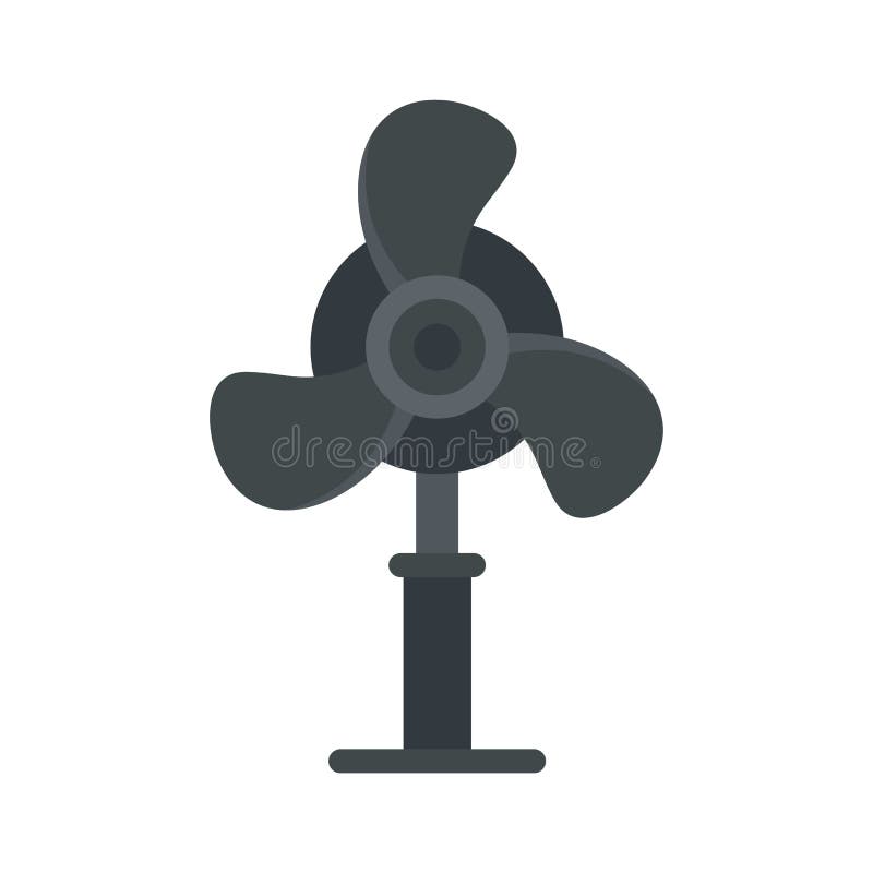 Home Room Stand Fan Icon Flat Isolated Vector Stock Vector ...
