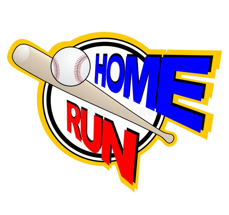 Baseball Home Run Stock Illustrations – 4,572 Baseball Home Run Stock ...