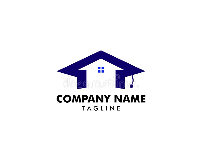 Home Schooling Logo Vector Template Stock Vector - Illustration of ...