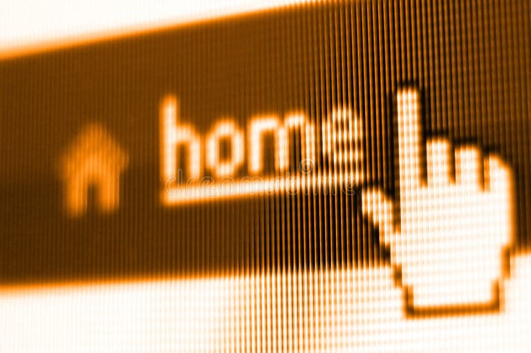 Home screen shot stock photo. Image of internet, pixel - 168392