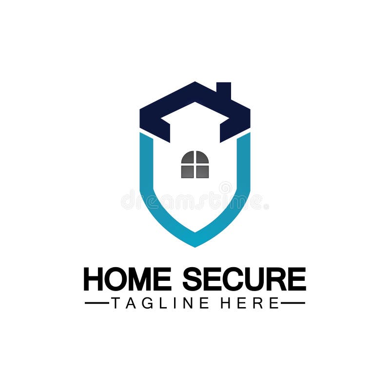 Home Secure Logo, Smart House Logo Design,Home Protection Logo Design ...