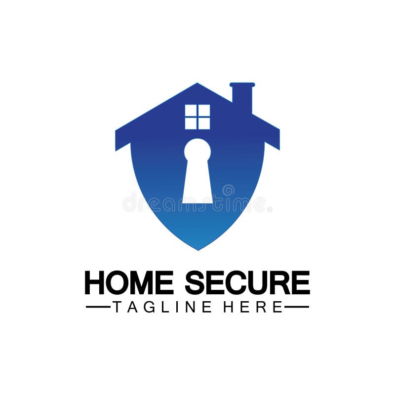 Home Secure Logo, Smart House Logo Design,Home Protection Logo Design ...