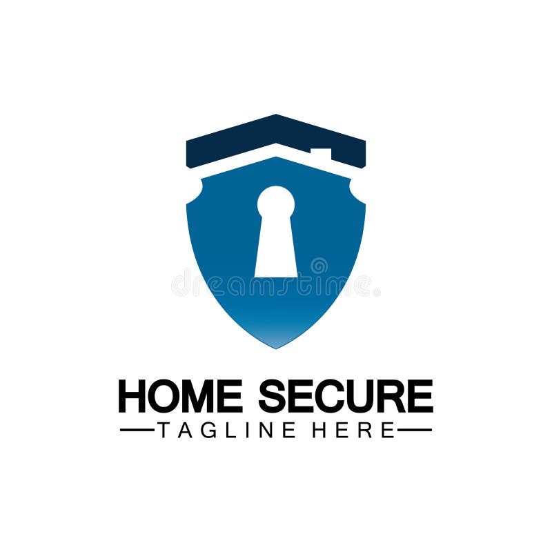 Home Secure Logo, Smart House Logo Design,Home Protection Logo Design ...
