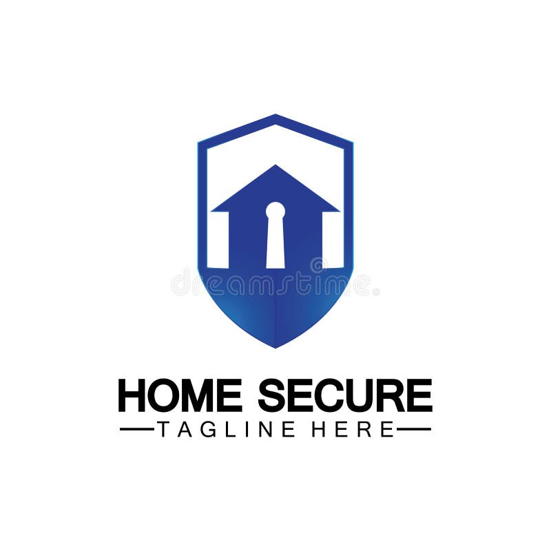 Home Secure Logo, Smart House Logo Design,Home Protection Logo Design ...
